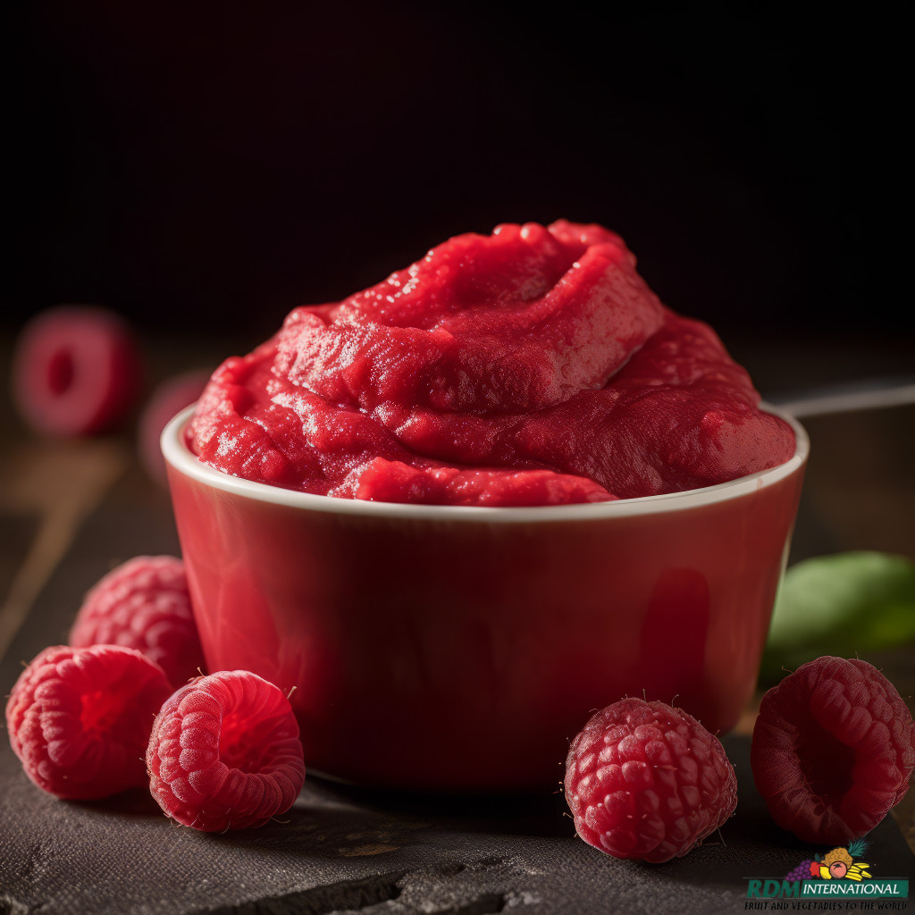 Red Raspberry Puree - Fruit & Vegetables to the World
