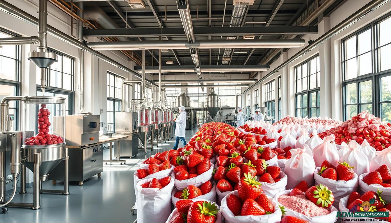 Crafting the Perfect Strawberry Fruit Powder: A Factory Tour – Fruit ...