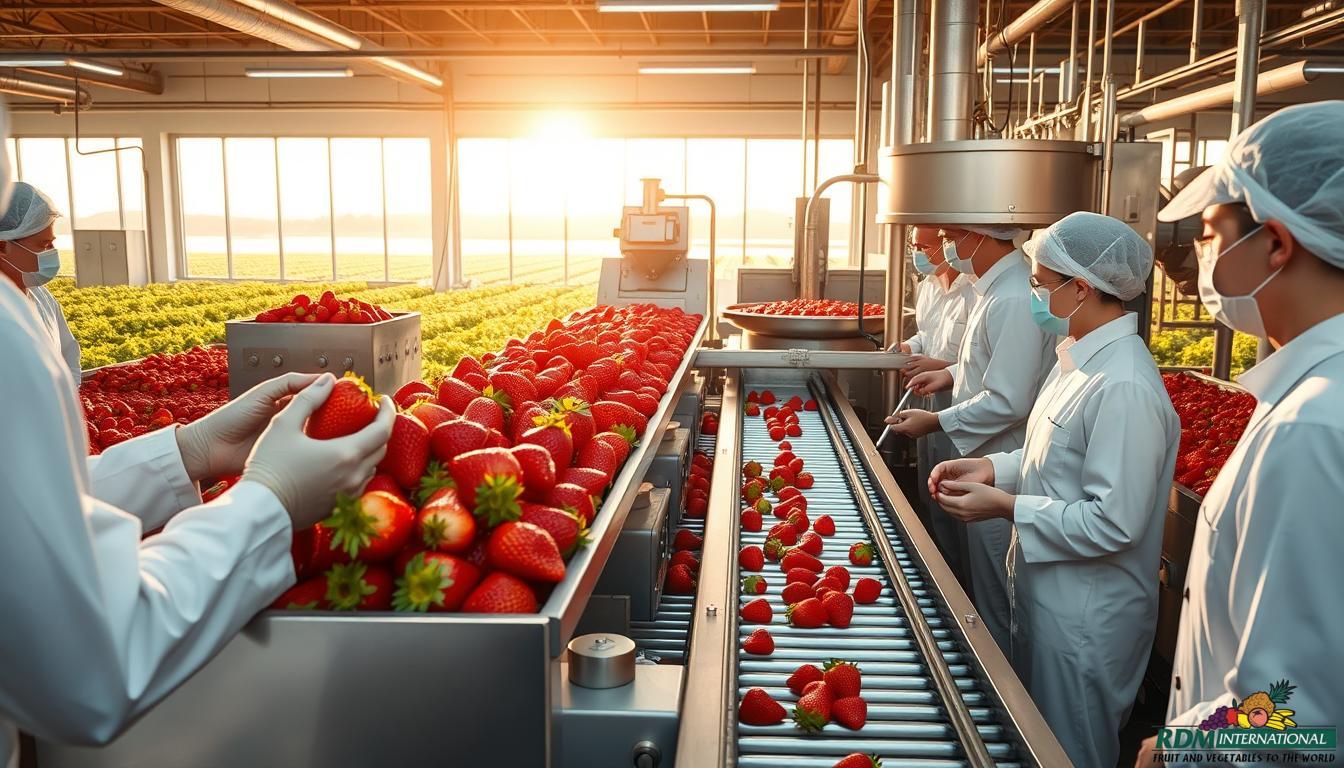 High-Quality Strawberry Fruit Powder from Our Factory – Fruit ...